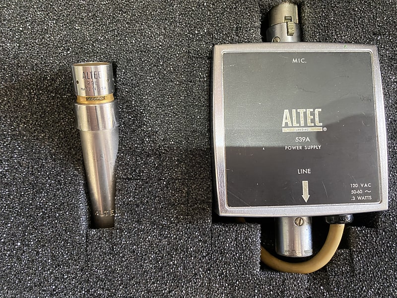 Altec 29B Cardioid Capsule & 195A FET Microphone 1960s | Reverb