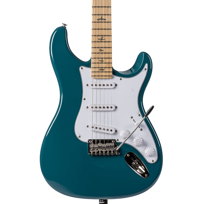 PRS SE Silver Sky Electric Guitar Nylon Blue with Maple | Reverb