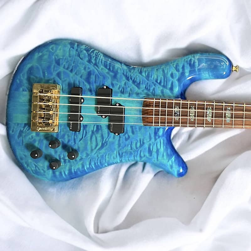 Spector USA NS-2, Bahama Blue with Pau Ferro / Haz-Lab *On | Reverb