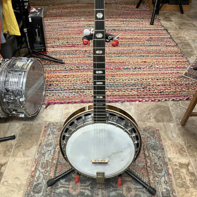 1970's Iida 5-String Model 230 Vintage Banjo with Softshell | Reverb