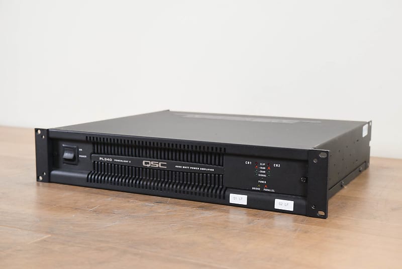 QSC PL340 Powerlight 3 Series Two-Channel Power | Reverb Canada