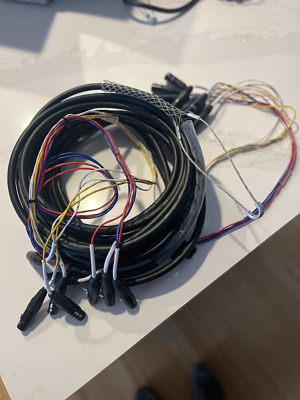 EWI 50' KTFM - 8 series Dual Fantail XLR patch snake | Reverb