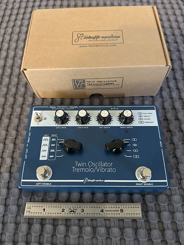 FTelettronica Twin Oscillator Tremolo Vibrato lovetone | Reverb