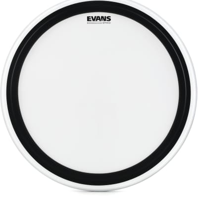 Evans EMAD Coated Bass Drum Batter Head - 24 inch Bundle with | Reverb