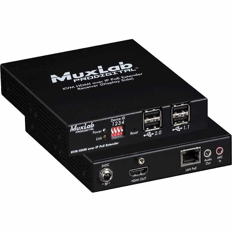MUXLAB 500772-RX KVM - Récepteur HDMI KVM sur IP | Reverb