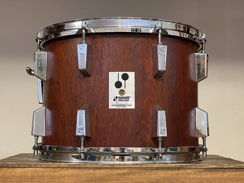 1980's Sonor Phonic 14" Genuine Mahogany Veneer 10x14 Rack | Reverb