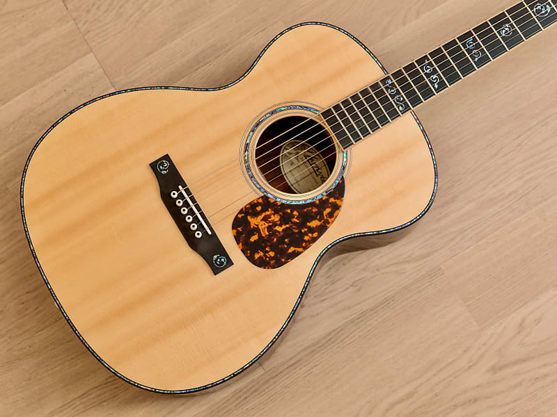 2013 Larrivee OM-10-RX Custom "Crazy Rosewood" & Moon Spruce, | Reverb