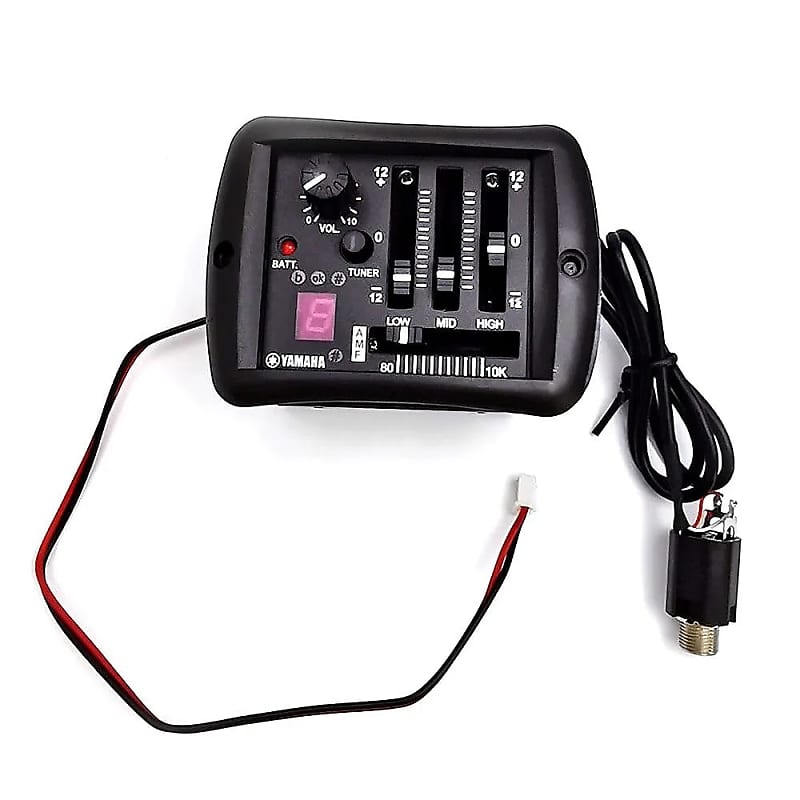 Yamaha 4 Bands Acoustic Guitar Preamp EQ Equalizer | Reverb Australia