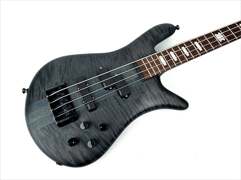 Spector Euro4 LX 2022 - Transparent Black Stain Matte | Reverb