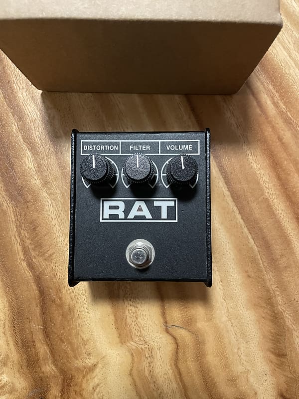 ProCo Rat 2 Rat II 1998 - Black Flat Top LM308 | Reverb