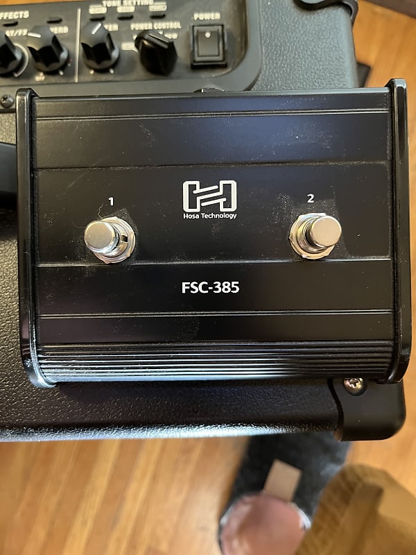 Hosa Tecnologies FSC 385 dual channel foot pedal 2022 Matte | Reverb