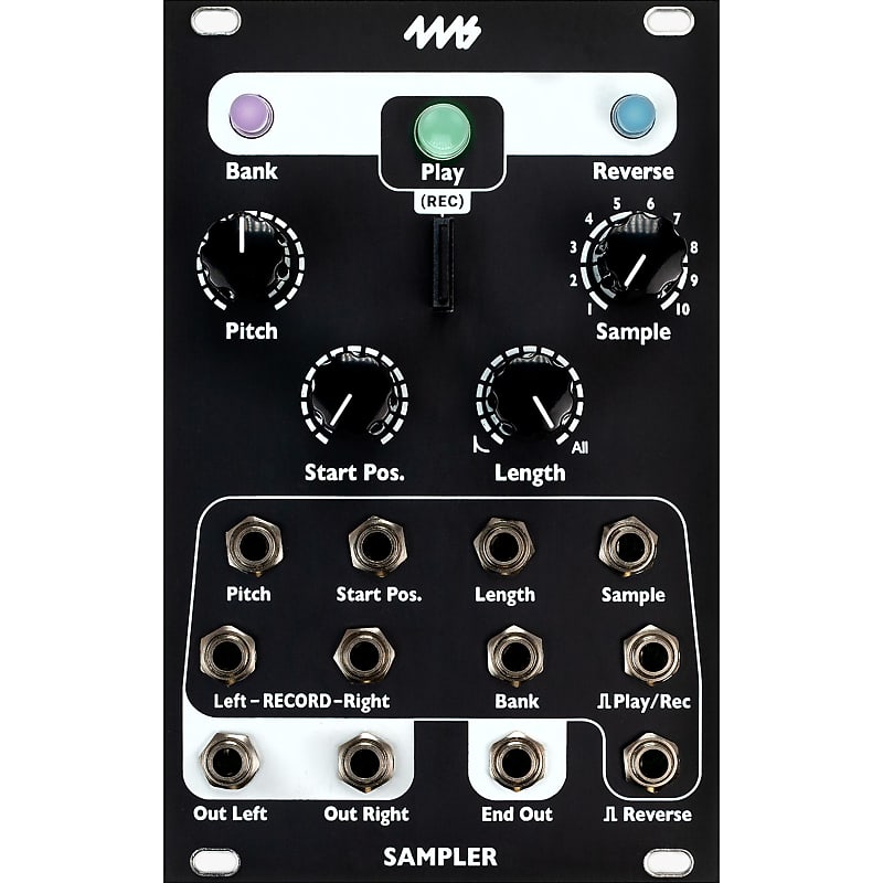 4ms Sampler - Sampler Modular Synthesizer | Reverb
