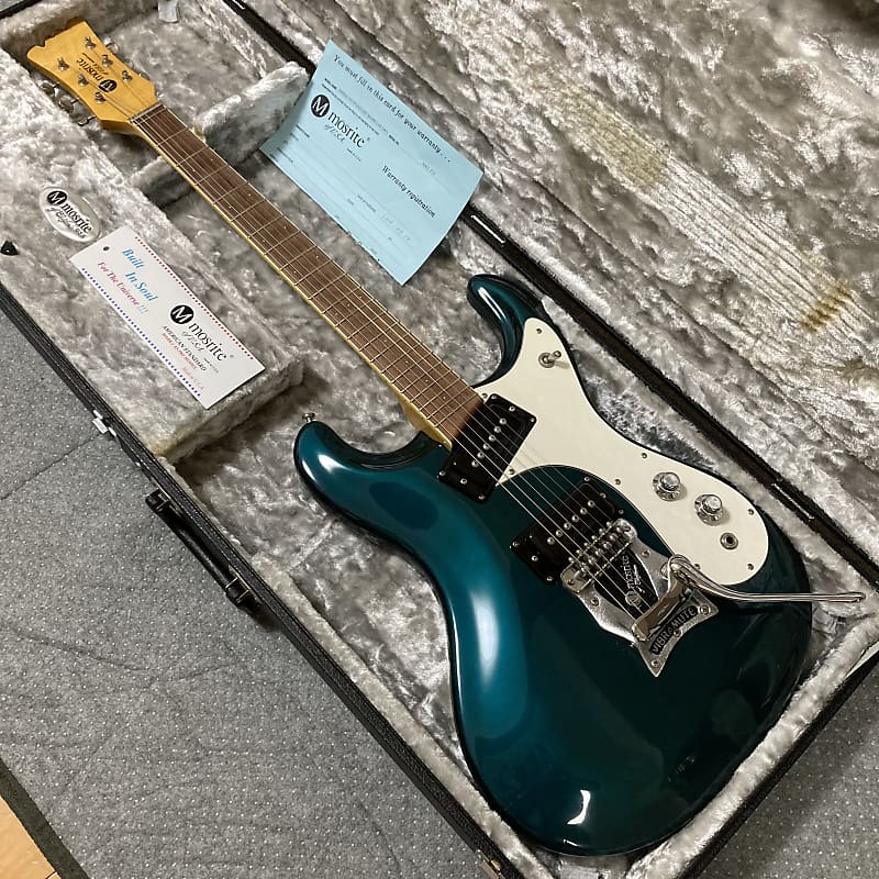 Mosrite American Standard Mark1 00s - Ink Blue ~ Dark Green | Reverb