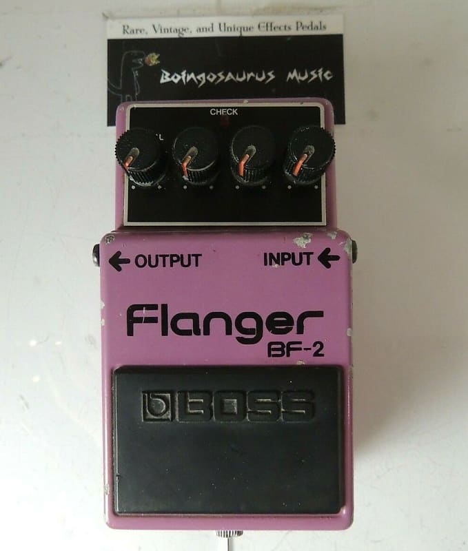 RARE 1981 Boss BF-2 Flanger Pedal Made in Japan Vintage | Reverb