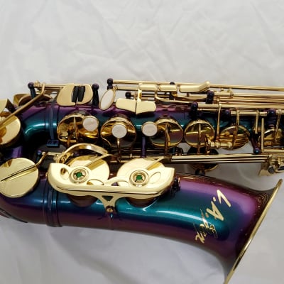 LA Sax 750 Kamelion - 2005 - New Old Stock - purple, green, | Reverb