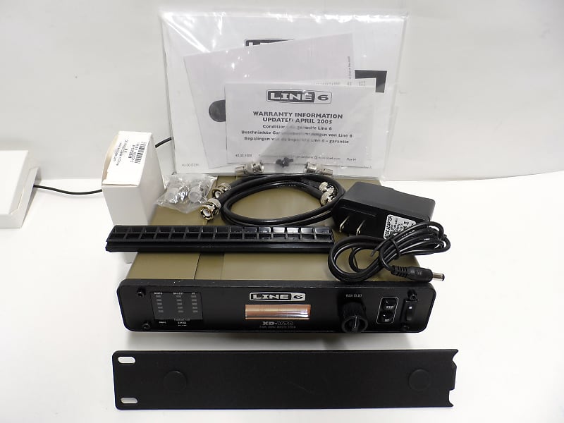 Line 6 XD-V70 Digital Wireless Receiver System 2.4GHz Rack | Reverb