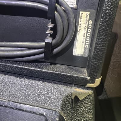 Acoustic 371 Bass Amplifier 1971 - a very user friendly 370 | Reverb