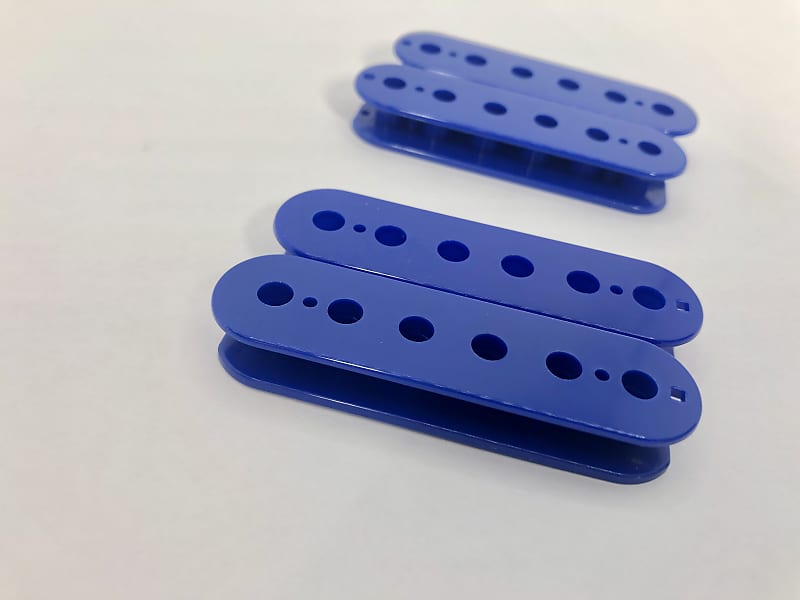 Pickup Winders Humbucker Pickup Bobbin Set for Winding - Blue | Reverb