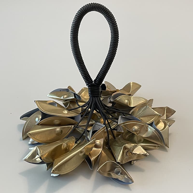 Upcycled Percussion - Folded Metal Hand Rattle / Shaker - | Reverb UK