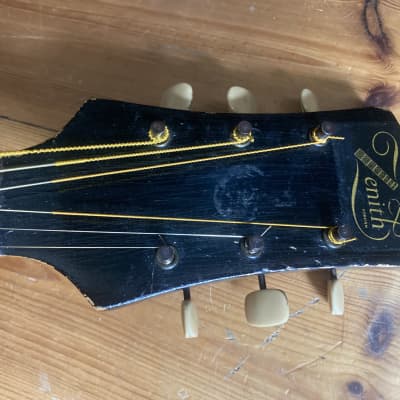 Vintage 1950s Zenith Model 17 Acoustic Archtop Guitar | Reverb