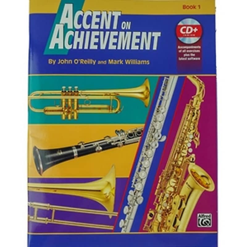 Alfred Accent On Achievement Baritone Saxophone Book 1 | Reverb