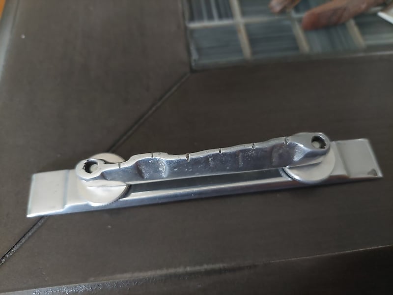 Bigsby Metal Bridge 1960s Aluminum | Reverb