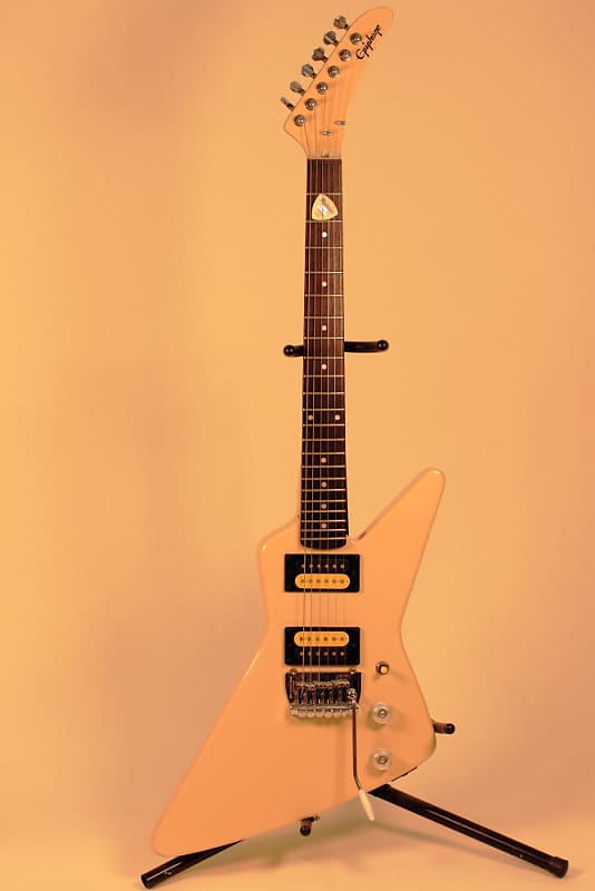 Rare Epiphone Short Scale Explorer beige | Reverb UK