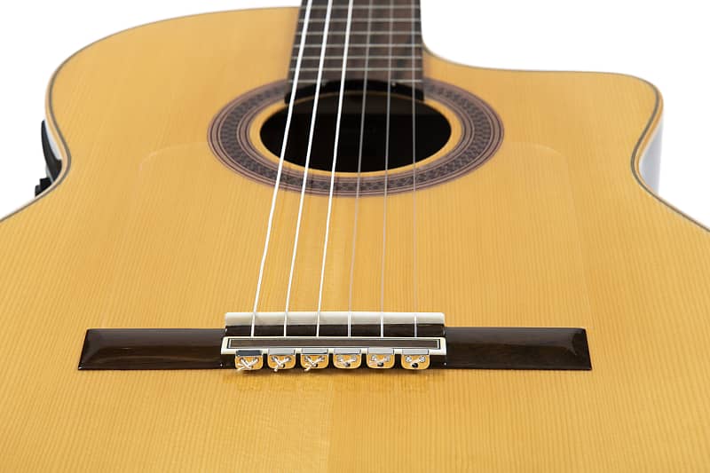 Silver Metal Guitar Bridge Beads String Tie Classical | Reverb