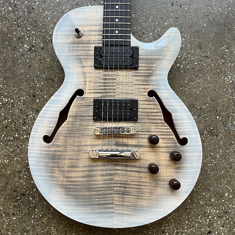 Kiesel SH550 Custom Semi-Hollow 2022 - Translucent White | Reverb