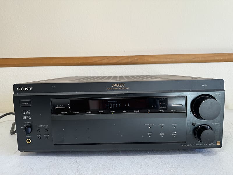 Sony STR-DA80ES Receiver HiFi Stereo 5.2 Channel Audiophile | Reverb