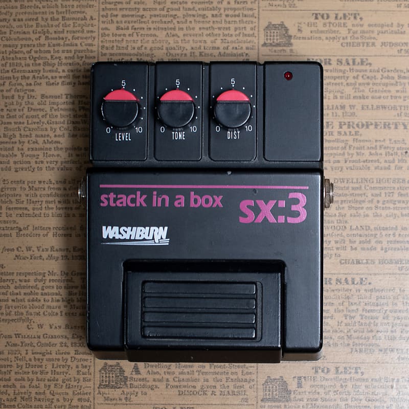 Washburn SX:3 Stack in a Box JFET Overdrive | Reverb