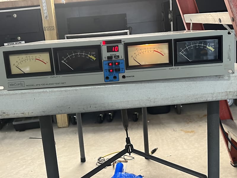 McCurdy ATS100 Audio Test Set VU | Reverb