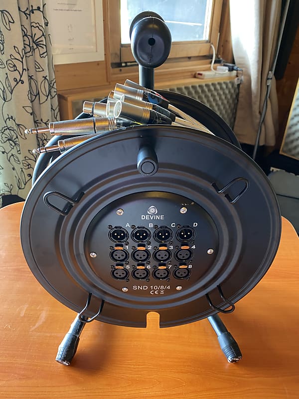 Devine SND 10/8/4 Stage Snake Reel - 10 Metres | Reverb