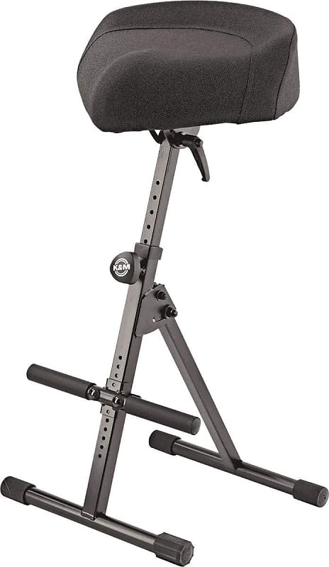 K&M Stands 14044 Performance Stool - Black Fabric | Reverb