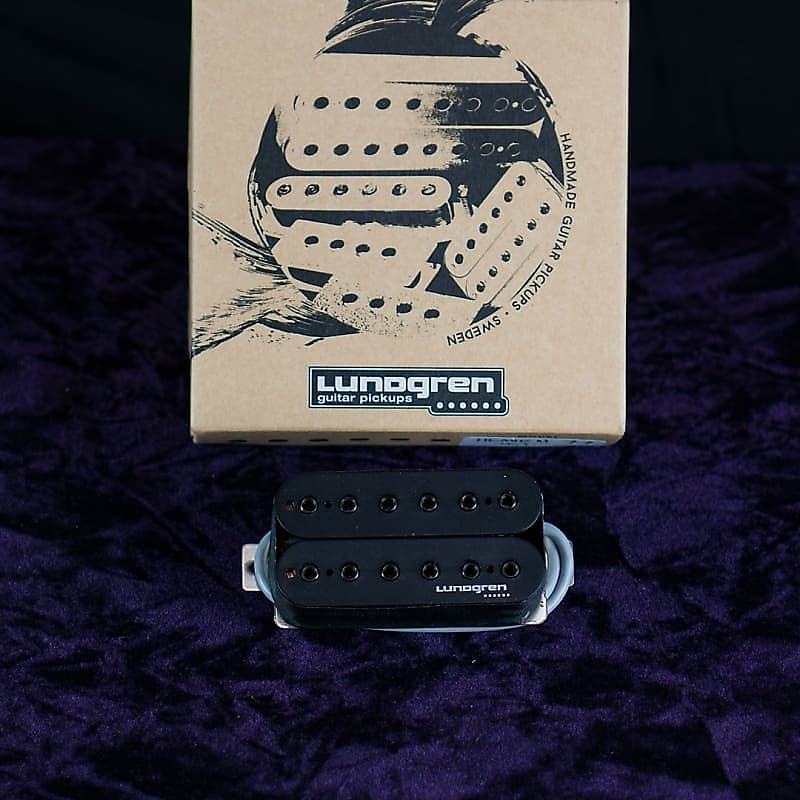 Lundgren M6 Bridge 6-String Guitar Pickup - Black with Black | Reverb
