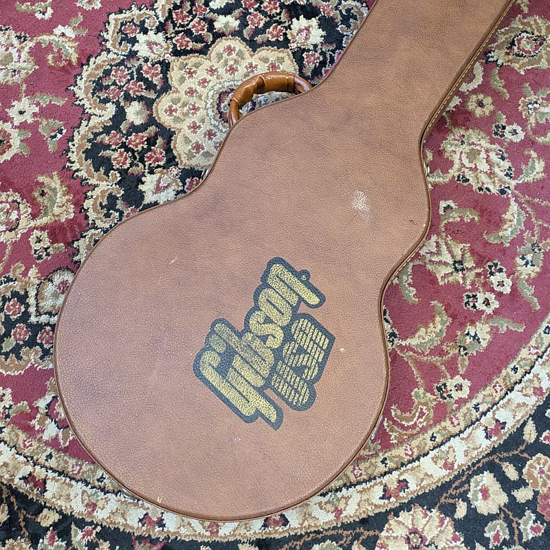 Gibson Les Paul Case c1990s Brown/Pink | Reverb
