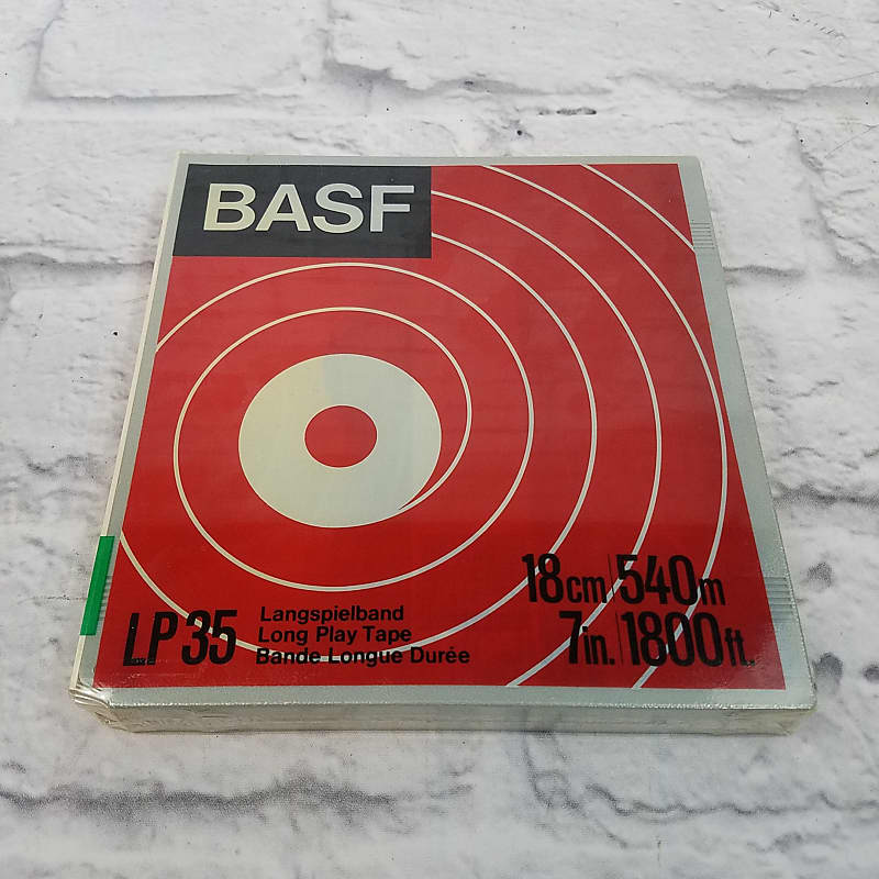 BASF LP35 7 inch Long Play Tape | Reverb