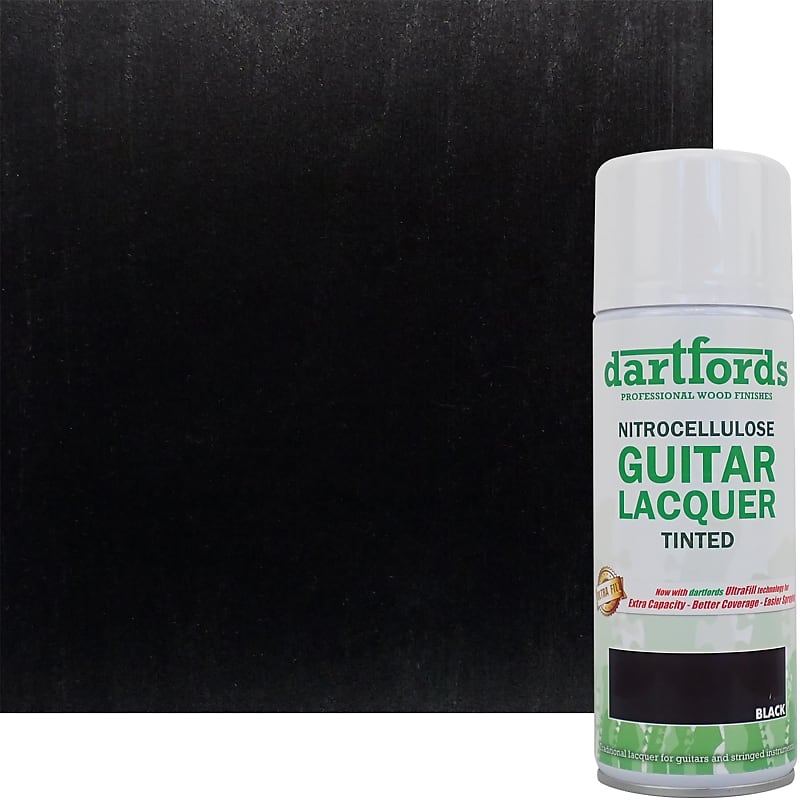 dartfords Tint Black Nitrocellulose Guitar Lacquer 400ml | Reverb