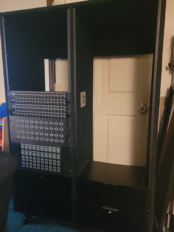 Custom Built 64u large rack mount cabinet | Reverb