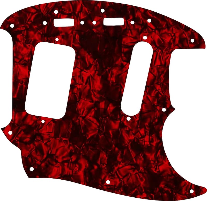 WD Custom Pickguard For Fender 1990's Jag-Stang #28DRP Dark | Reverb