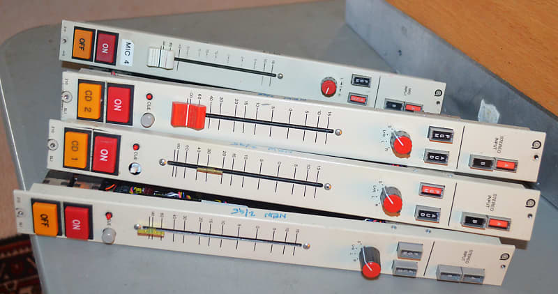 (4) Auditronics 210 Console LINE input Modules | Reverb Deutschland