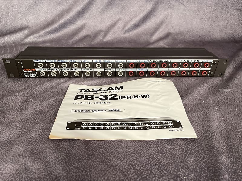 TASCAM PB-32P Patch Bay | Reverb