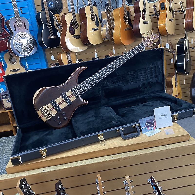 Pedulla Thunder 5-String Bass w/ Hard Shell Case - Made in | Reverb