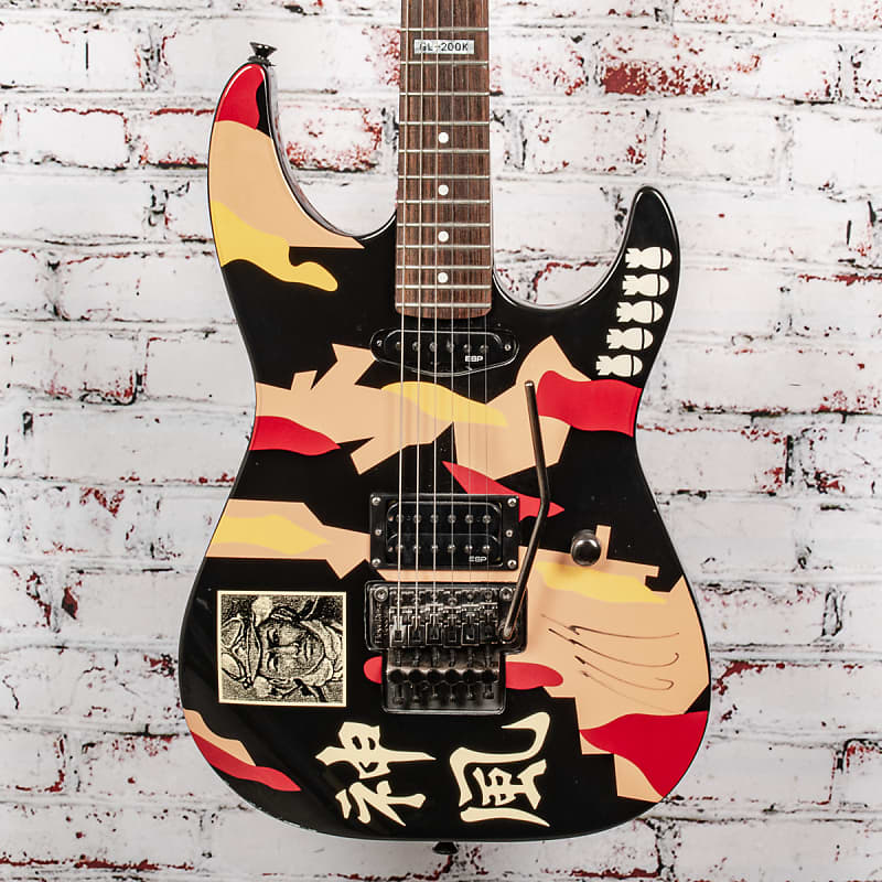 ESP - LTD George Lynch - GL-200K - Electric Guitar - Kamikaze | Reverb