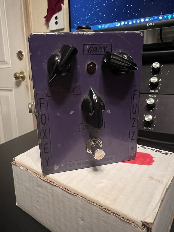 MJM Guitar FX Foxey Fuzz 1st Issue Desirable and RARE!!! | Reverb