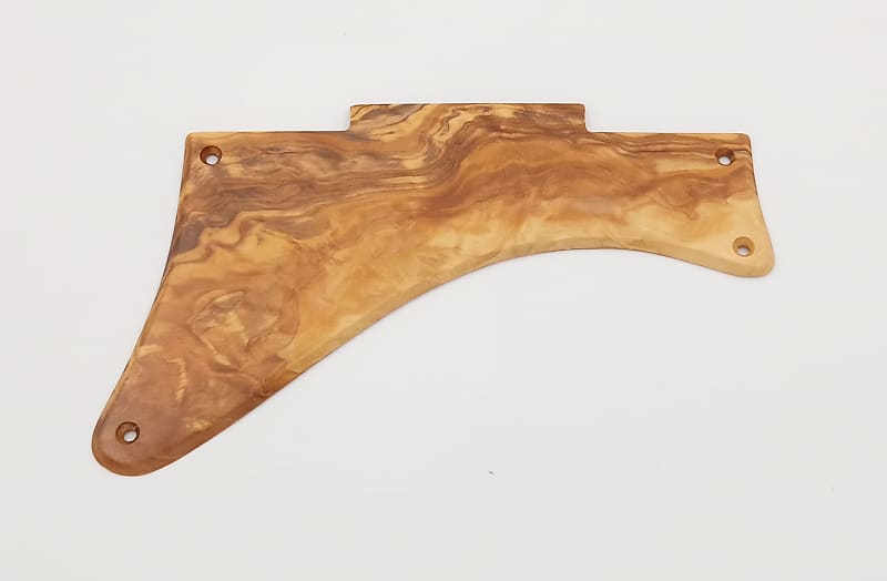 olive solid wood pickguard for FRAMUS tennessee guitar | Reverb