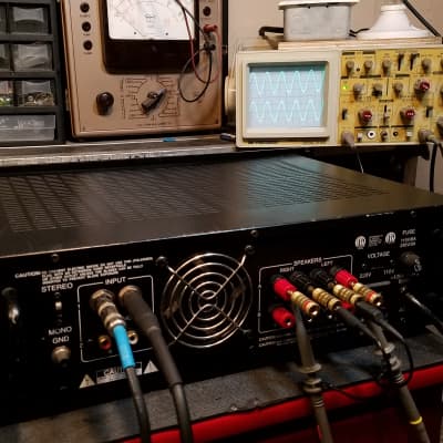 Pyramid PA1000X stereo power amplifier | Reverb