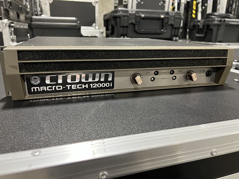 Crown Macro-Tech 12000i Power Amp | Reverb
