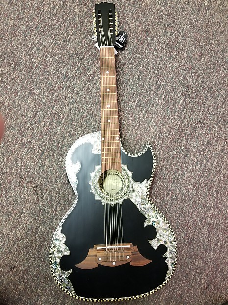 Paracho Elite Guitars Novella Bajo Quinto Acoustic-Electric | Reverb