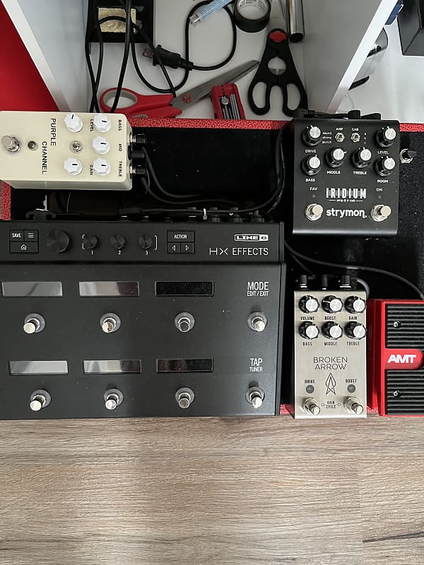 Iridium and HX FX Pedalboard | Reverb